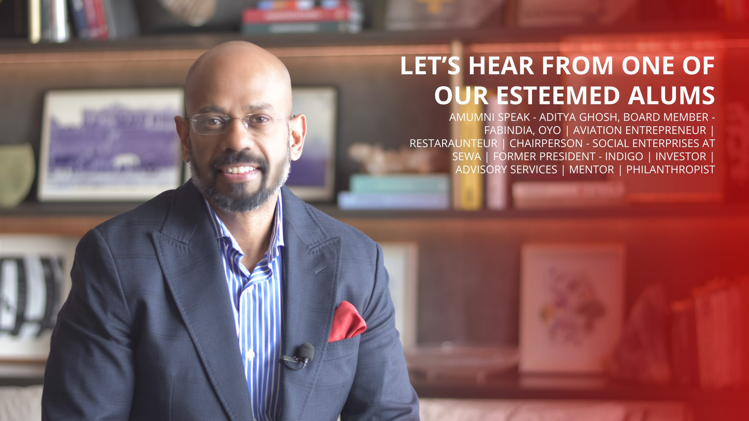 Aditya Ghosh - Alumni Speak - JSA