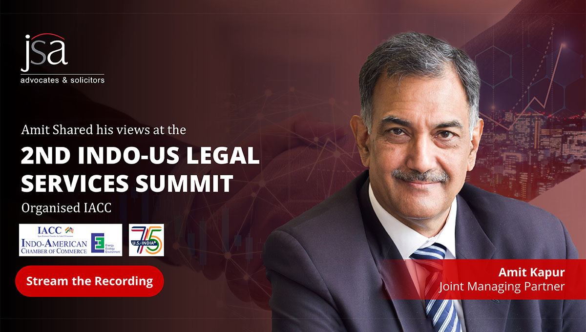 JSA - A leading Law Firm in India operating from over 7 cities.