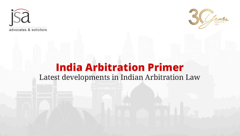 India Arbitration Primer | Latest developments in Indian Arbitration ...