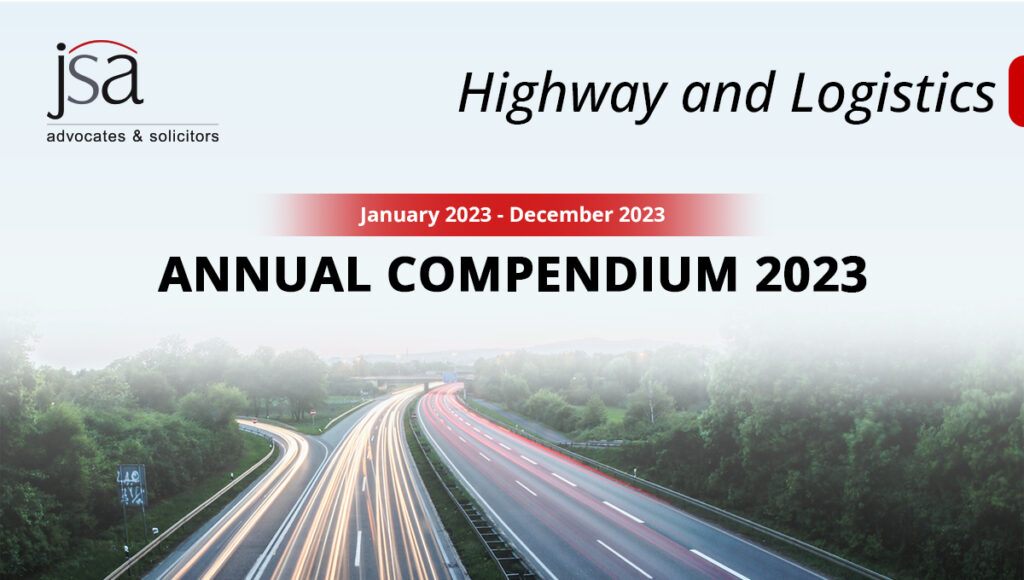 Highway and Logistics | Annual Compendium 2023 - JSA